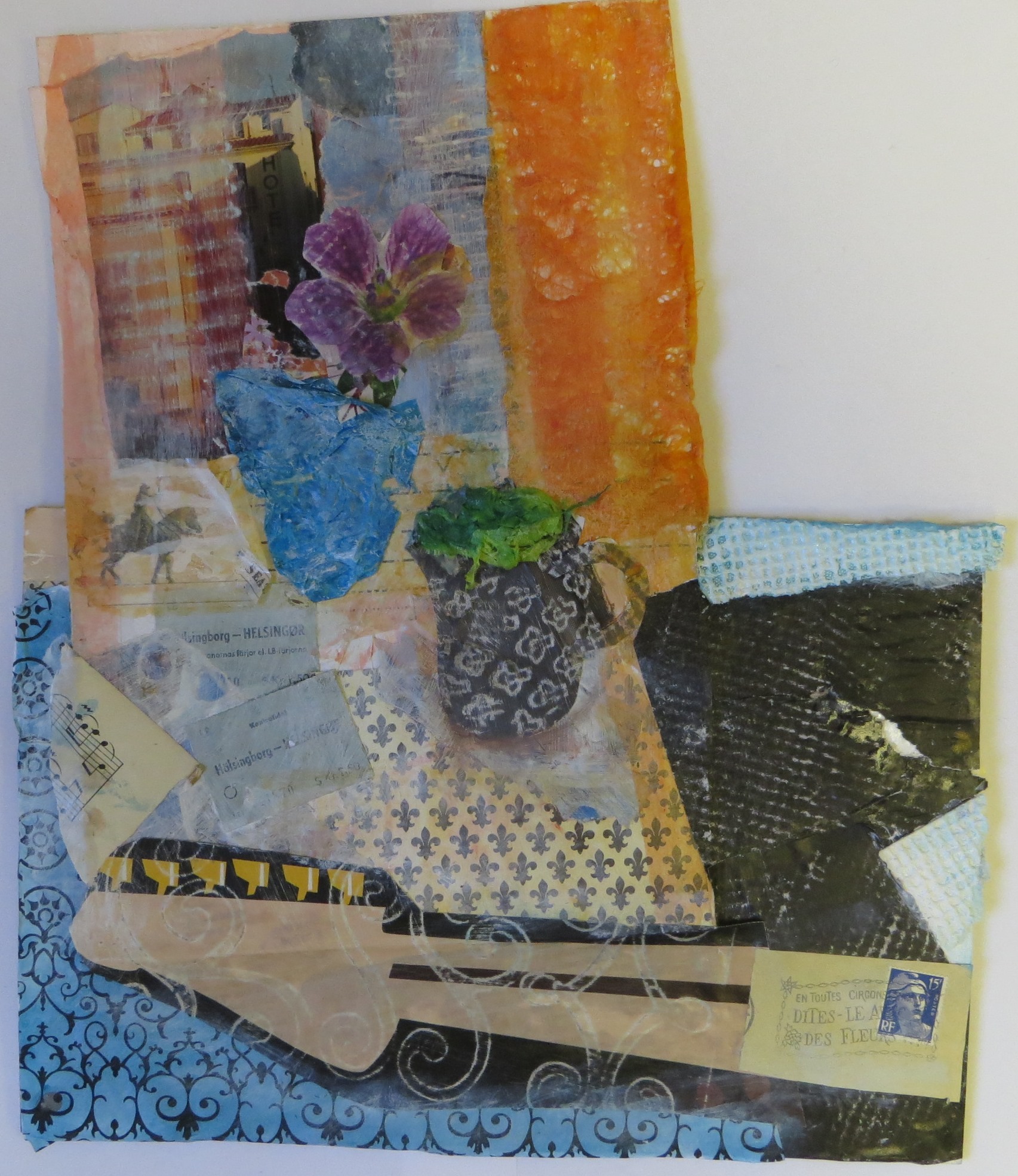 Collage workshop - Karen StamperKaren Stamper